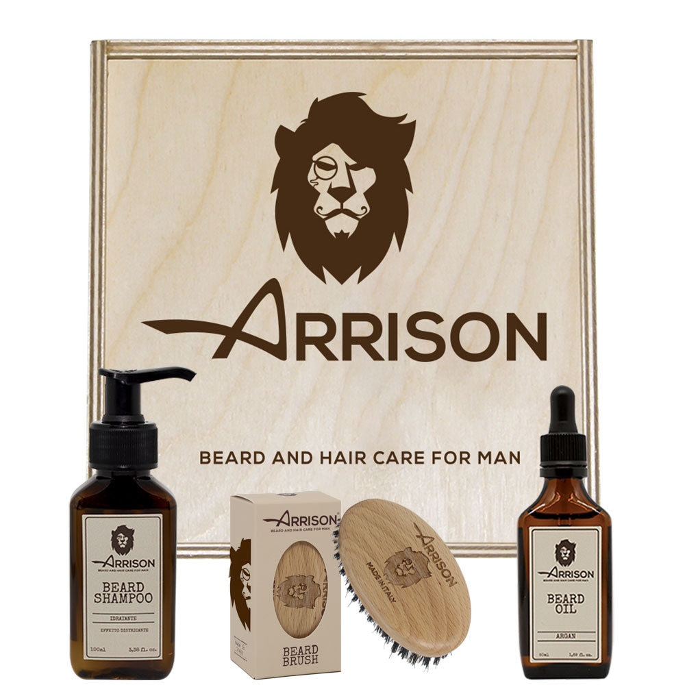 ARRISON BEARD kit Barba Uomo 3 pezzi Made in Italy – Seiglam