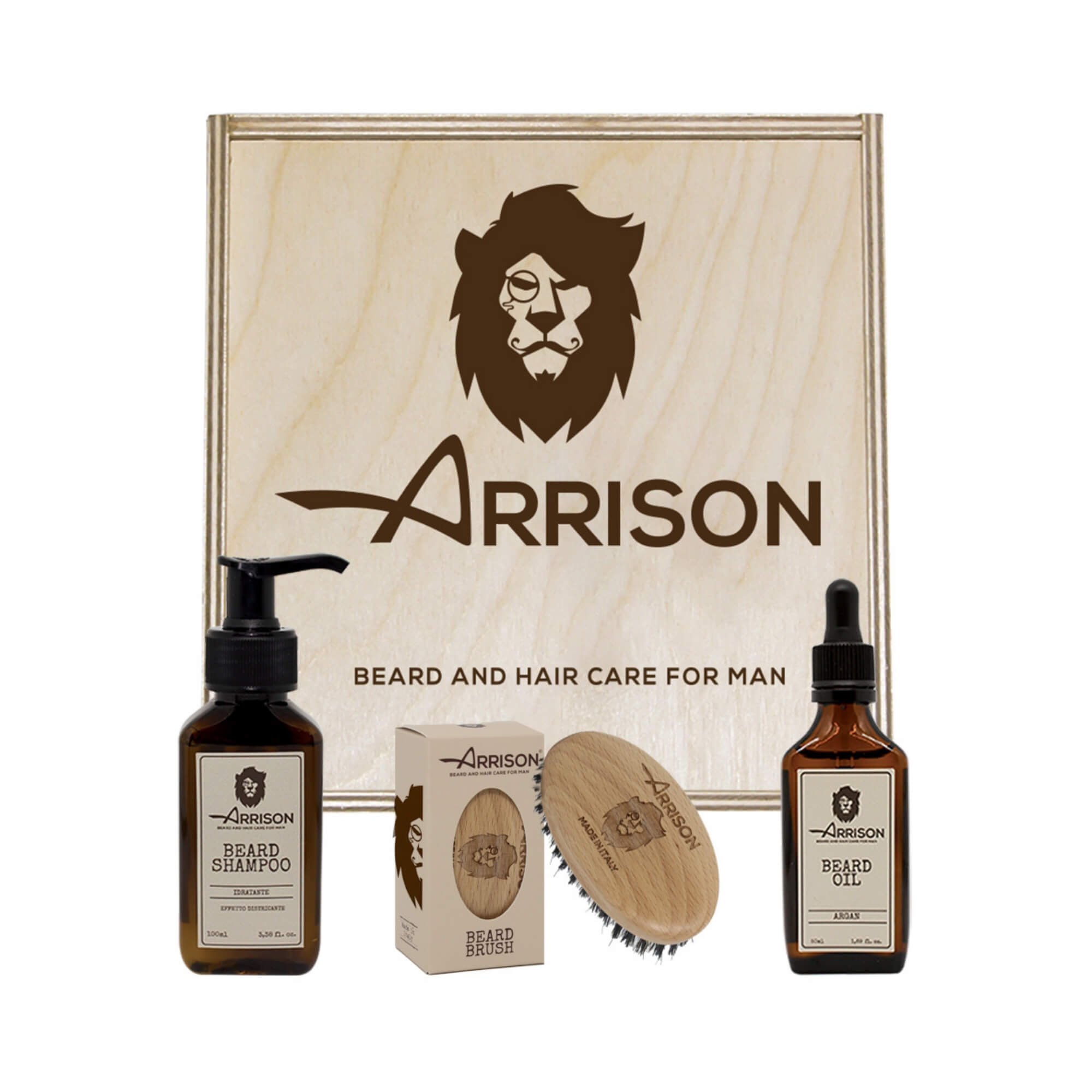 ARRISON BEARD kit Barba Uomo 3 pezzi Made in Italy – Seiglam