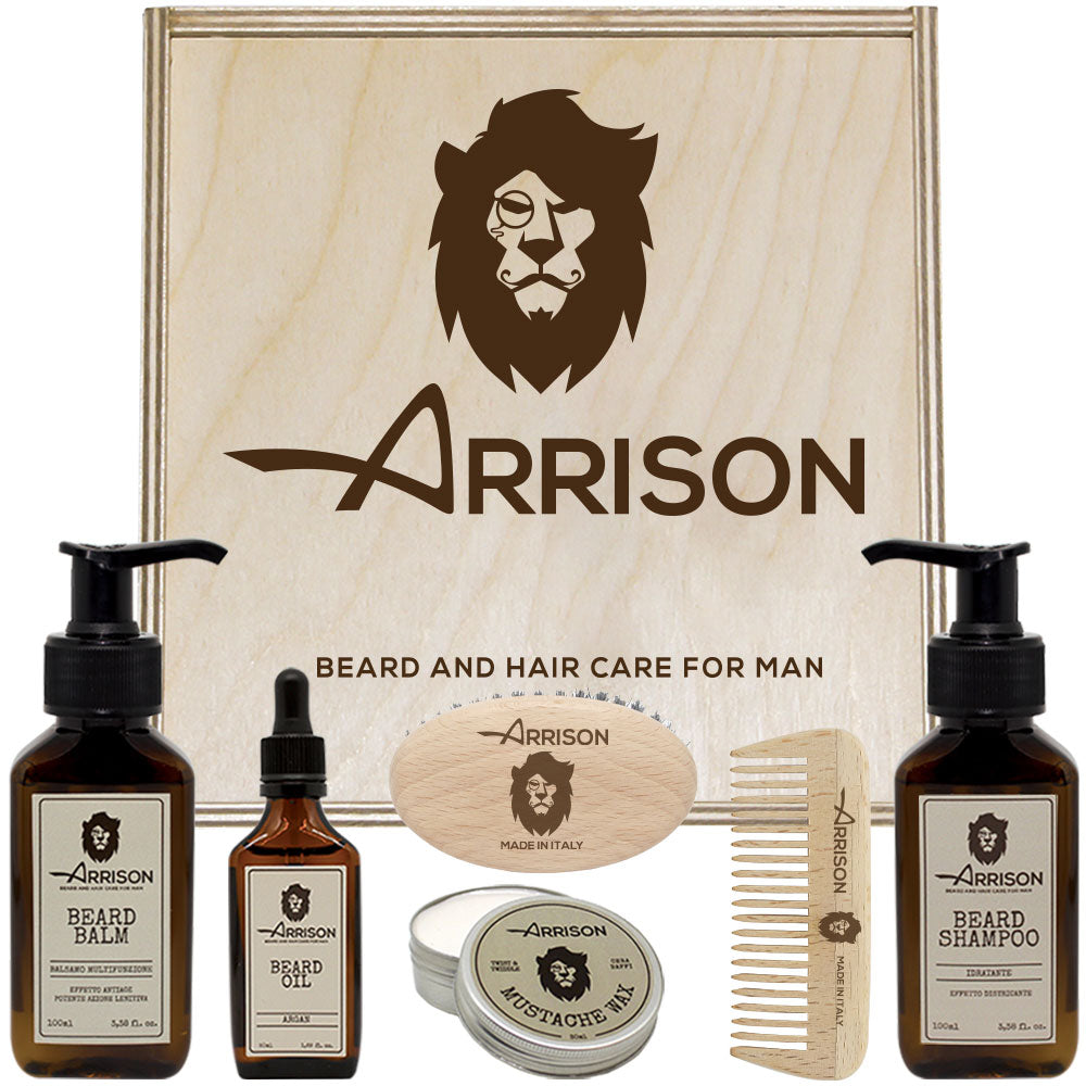 ARRISON BEARD kit Barba Uomo Completo Made in Italy – Seiglam