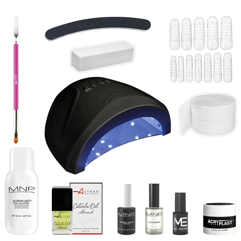 MESAUDA MNP Kit Acrygel Acryplast Clear + Fornetto Led 48w – Seiglam